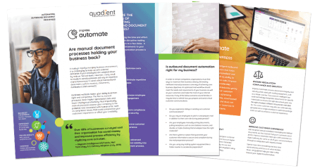 Automate outbound document processes with Impress Automate | Quadient