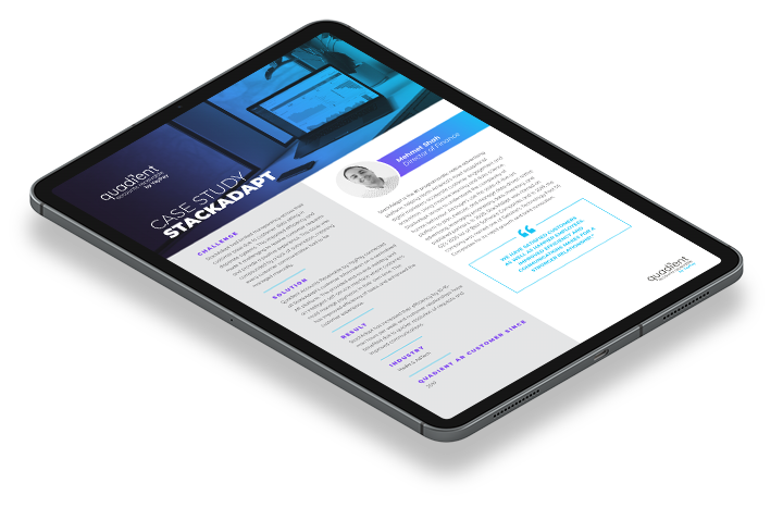 Quadient AR connects StackAdapt's customer information into a centralised accounts receivables ...
