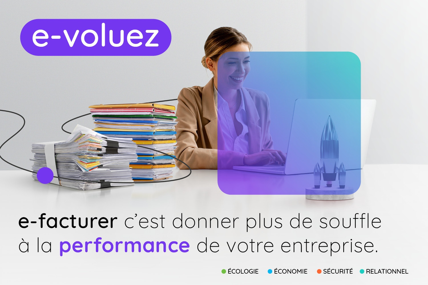 Evolution de facturation électronique et e-reporting TVA - Quadient