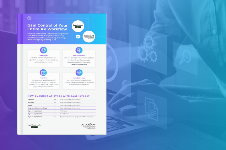 AP Automation for Sage Intacct | Quadient