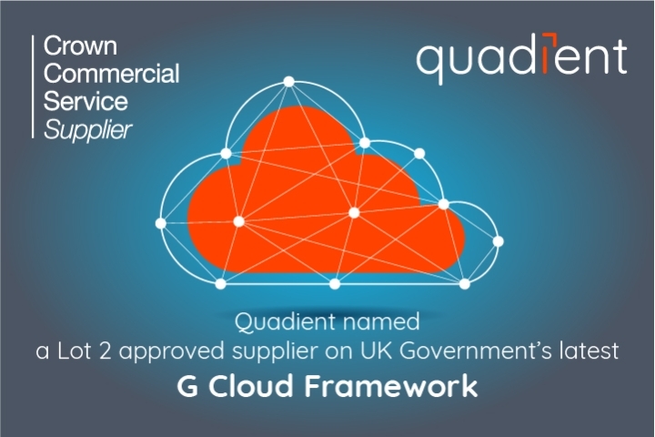 Quadient named a Lot 2 supplier on Government’s G Cloud Framework
